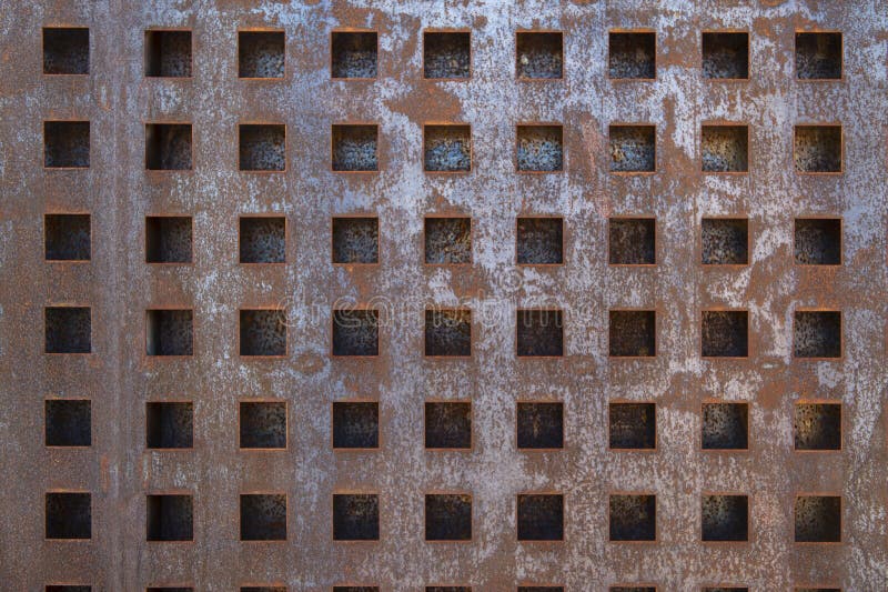 Rusty Squares Textured for Design Background Stock Photo - Image of ...
