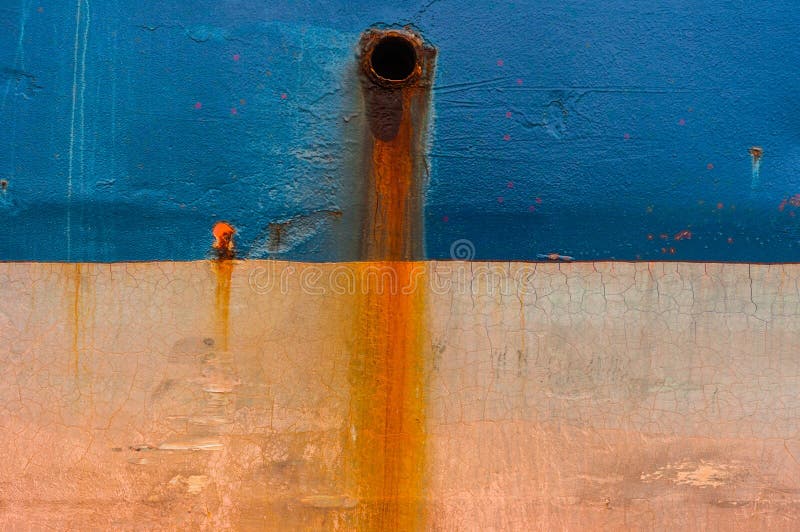 Rusty Steal Texture of a Tanker Boat Stock Image - Image of antique ...