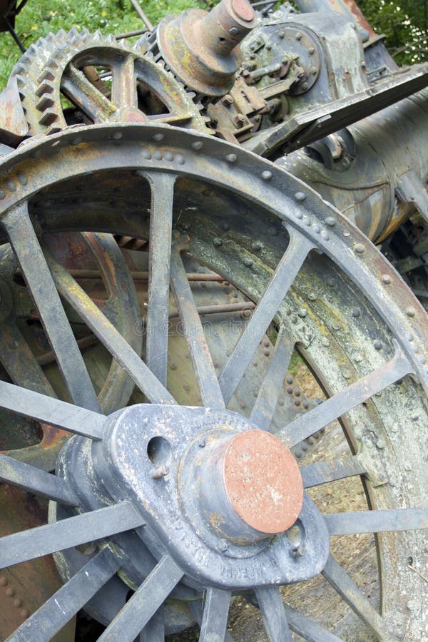 Rusty steam-engine stock image. Image of vintage, heritage - 99211195
