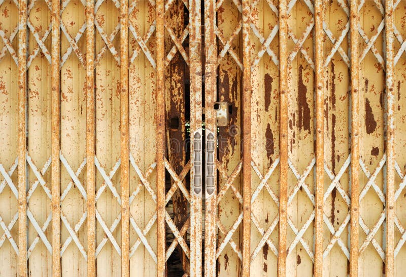 Rusty steel door stock image. Image of texture, door - 27600075
