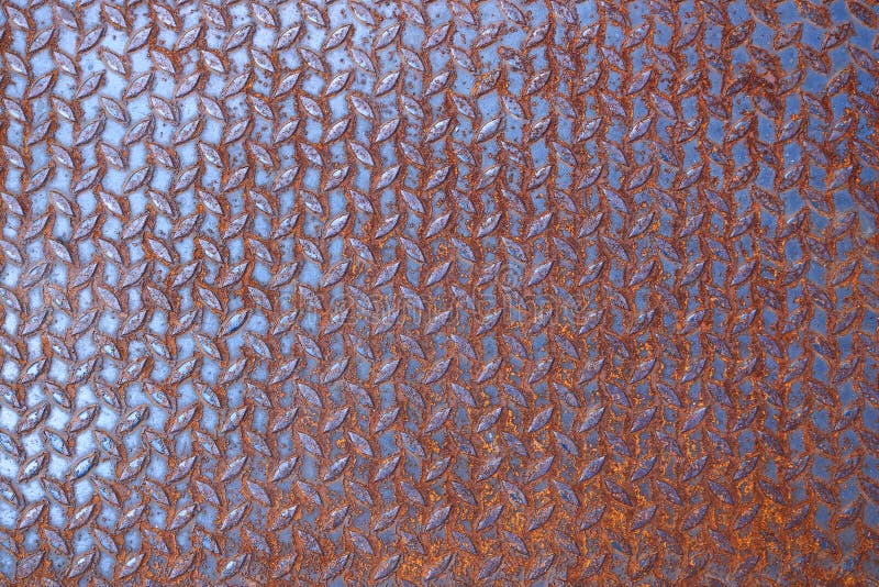 Rusty Steel Floor Texture Background Stock Photo - Image of rough ...