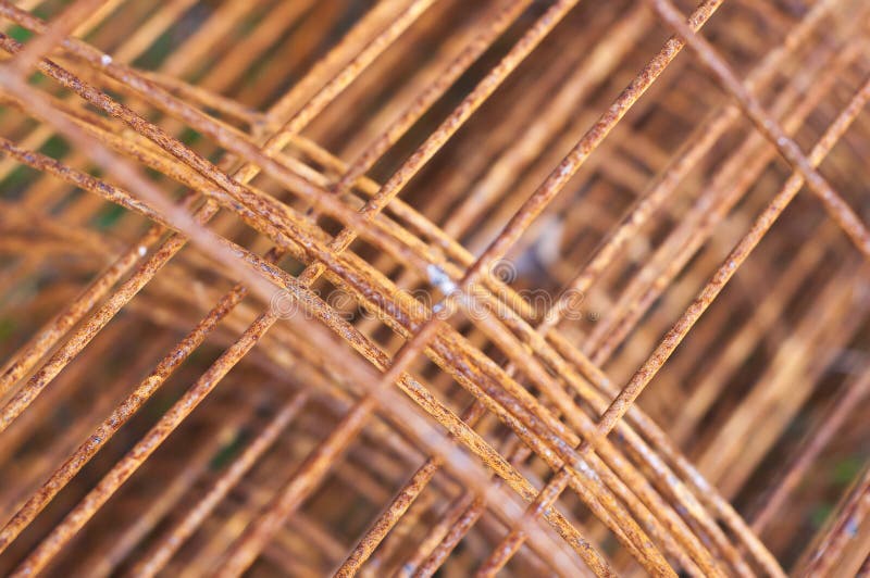 Rusty steel framework. stock image. Image of development - 27988255