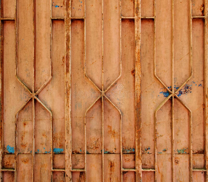 Rusty steel gate stock photo. Image of brown, dirty, rusty - 22806298
