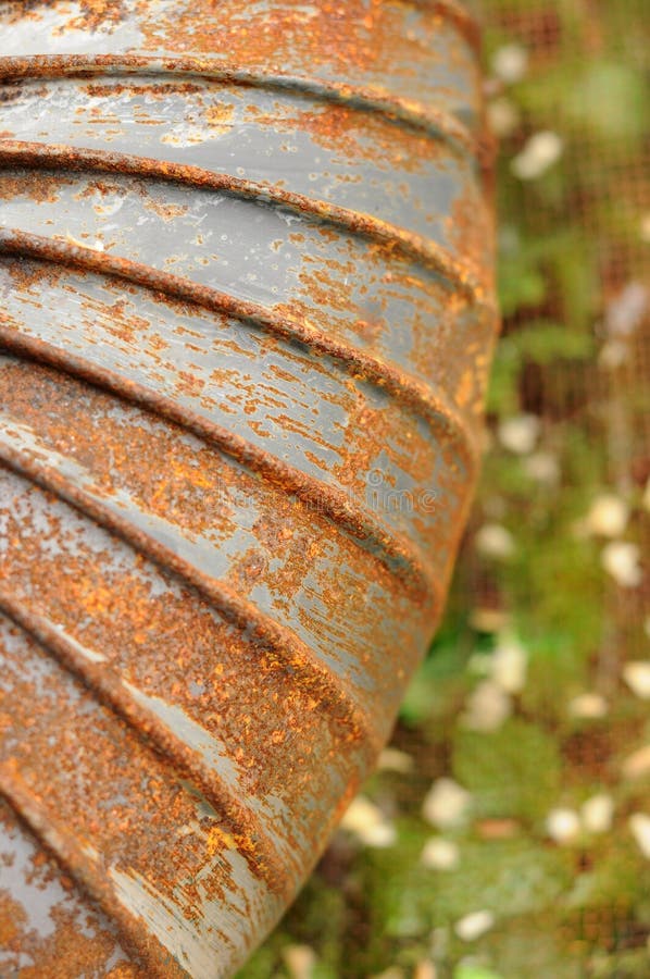 Closeup of Rusty Steel Material for Recycling Stock Image - Image of ...