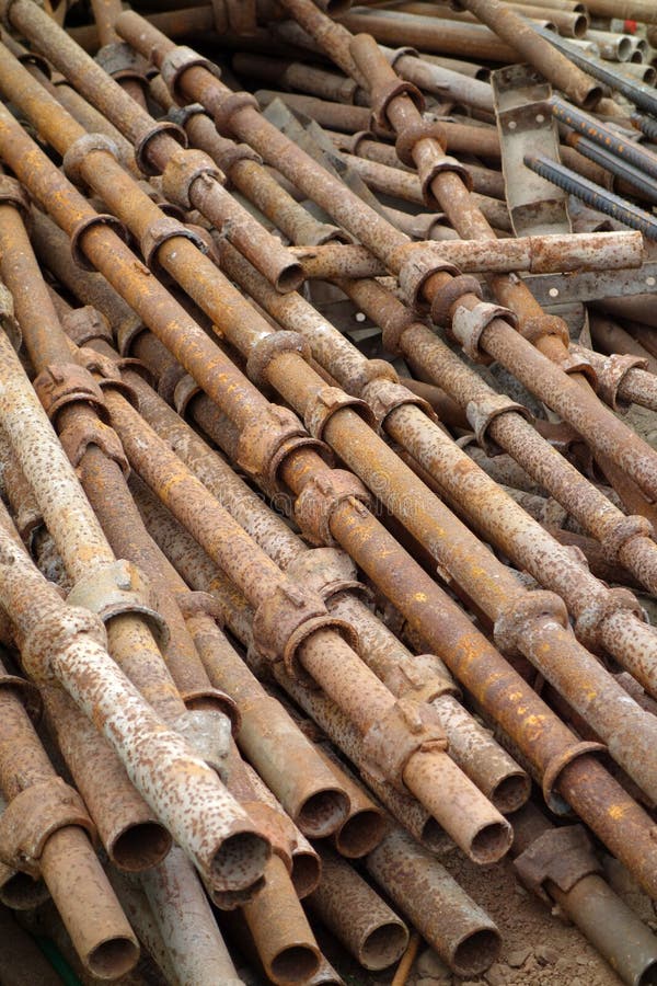 Rusty steel pipe stock image. Image of manual, china - 28234467