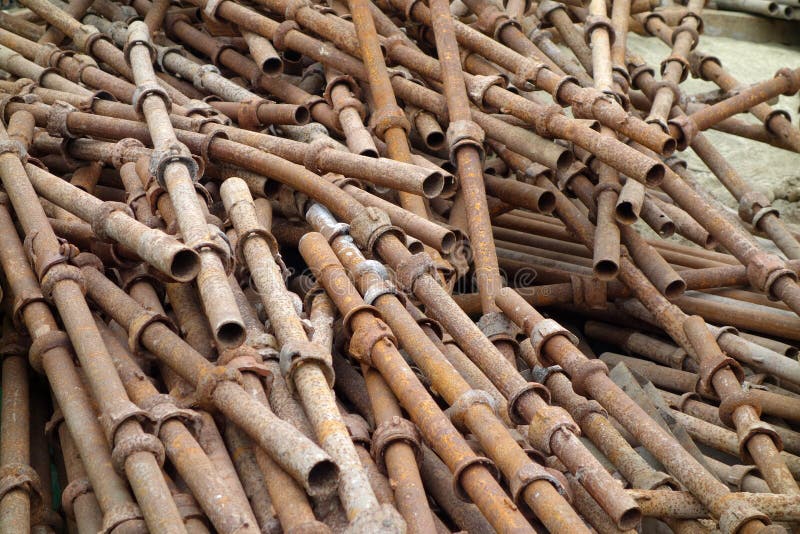 Rusty steel pipe stock photo. Image of architectures - 28234622