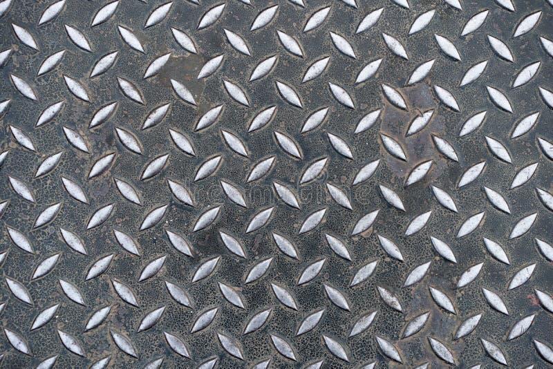 Rusty Steel Plate Texture and Background. Grungy Metal Floor Stock ...