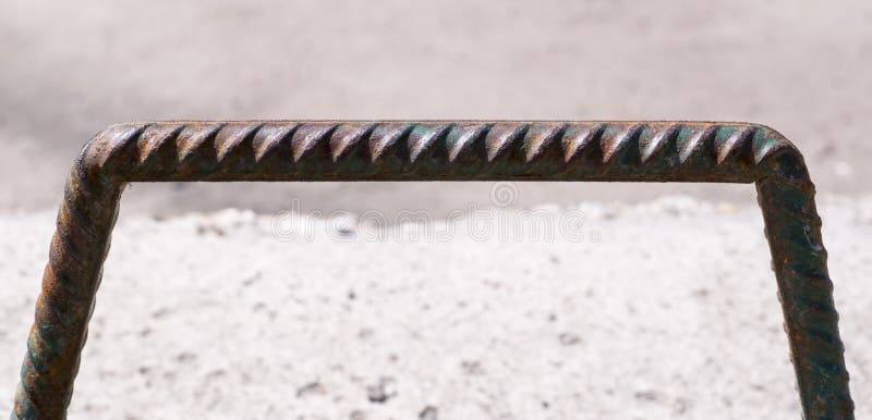 Rusty Steel Rod, Armature . Industrial. Stock Photo - Image of decay ...
