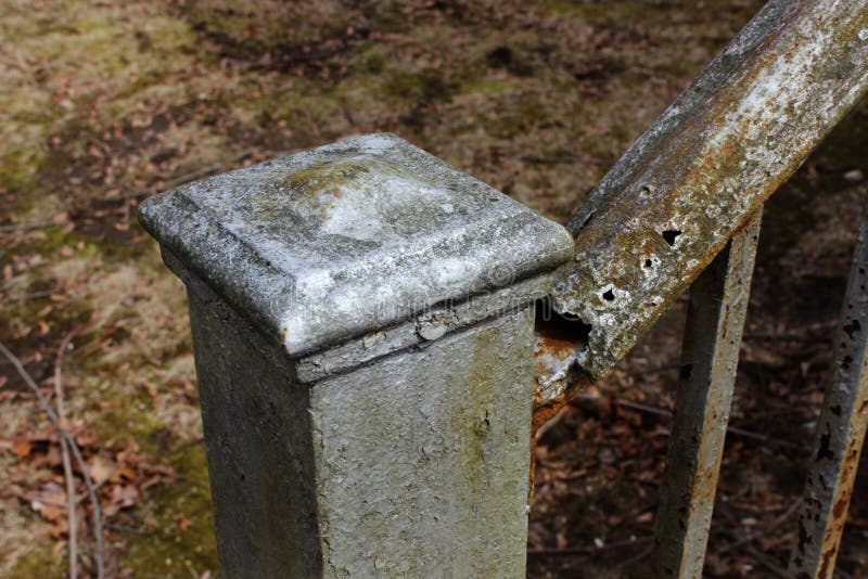 Rusty Steps of Abandoned Building Stock Photo - Image of aged, design ...