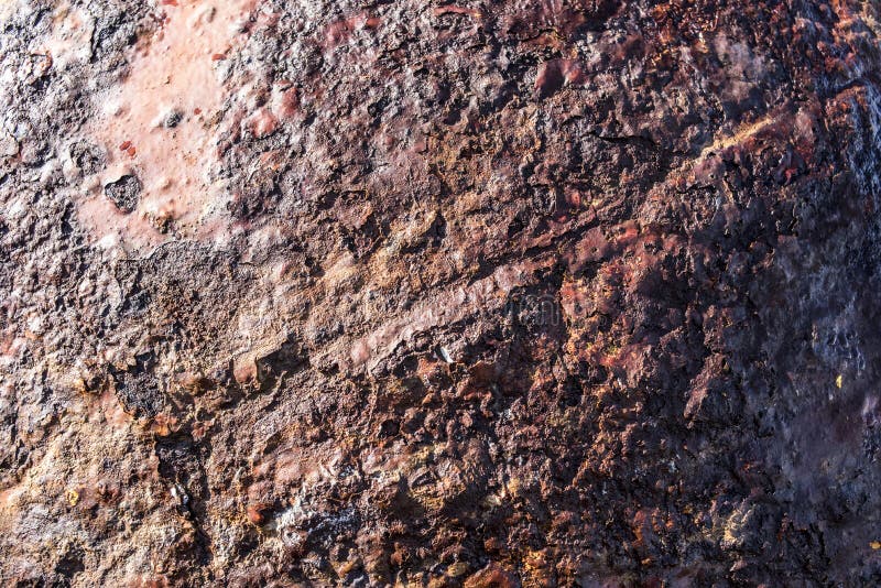 Rusty Texture on a Metallic Maritime Ball Stock Photo - Image of ball ...