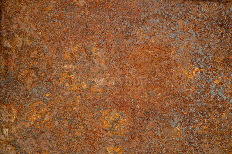 Red Rusty Textured Metal Background. Copy Space for Designers Stock ...