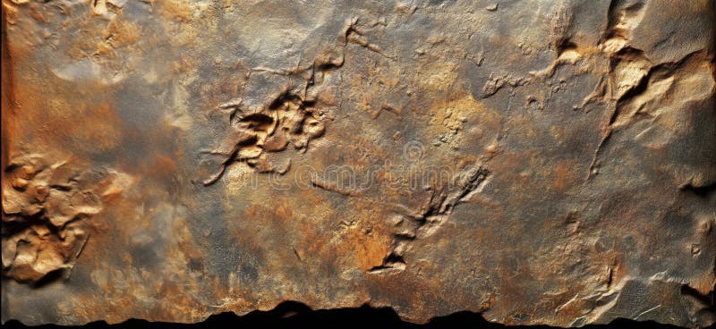 Rusty Textured Surface with Intricate Patterns and Colors Showcasing ...