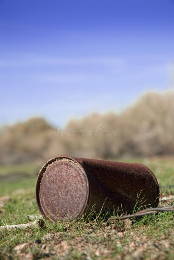Rusty Tin Can stock photo. Image of juice, recycle, rusty - 18388830