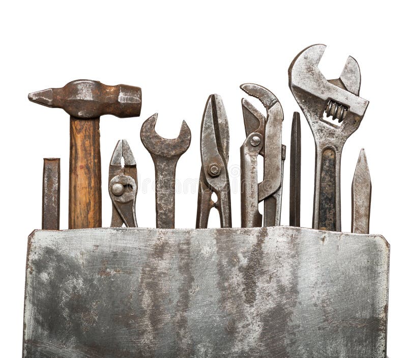 Rusty tools stock image. Image of metal, bolt, circular - 37185033