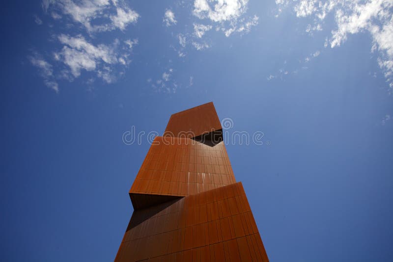 Rusty Tower in Leeds stock photo. Image of bradley, tall - 133759938