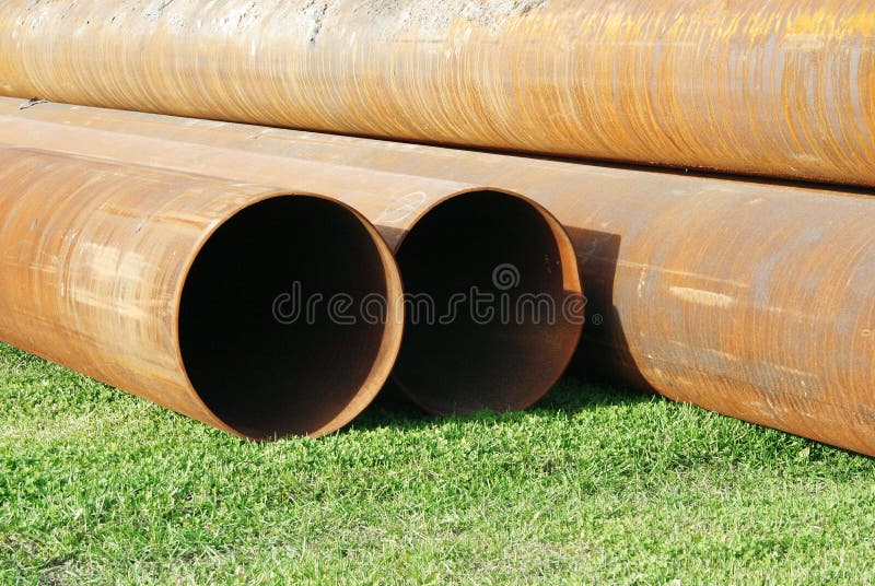 Rusty tubes stock image. Image of tubes, industry, rusty - 6956855