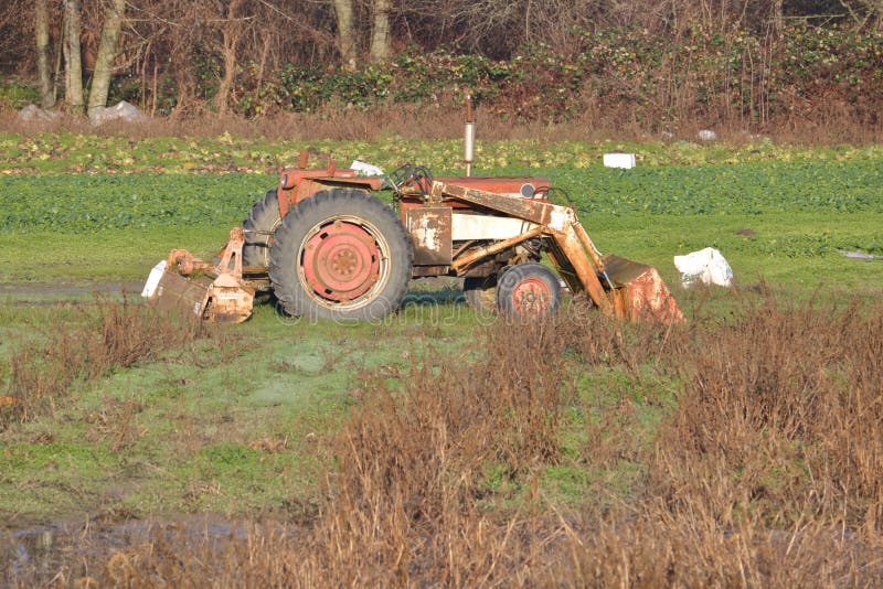 Old Rusty Broken Down Tractor Stock Photos - Free & Royalty-Free Stock ...