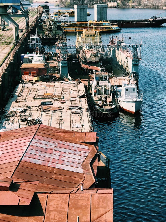 Rusty Vintage Abandoned Ship Ferry Stock Photo - Image of ferry, retro ...