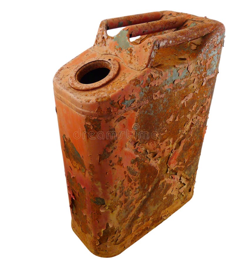 Rusty Iron Cannon Top View Isolated Stock Image - Image of rusty, white ...