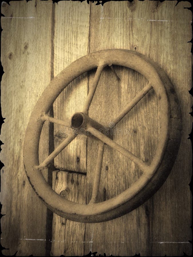 Rusty vintage wheel stock photo. Image of collection - 78477960