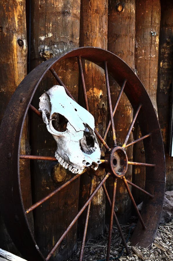 Rusty Wagon Wheel stock photo. Image of propped, rustic - 70759492
