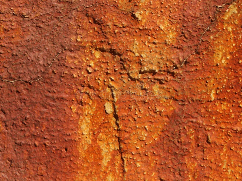 Rusty wall,detail stock photo. Image of yellow, rusty - 30579114