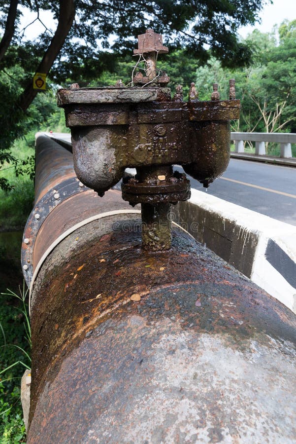 Rusty water pipes stock image. Image of corrosion, rusted - 63669565