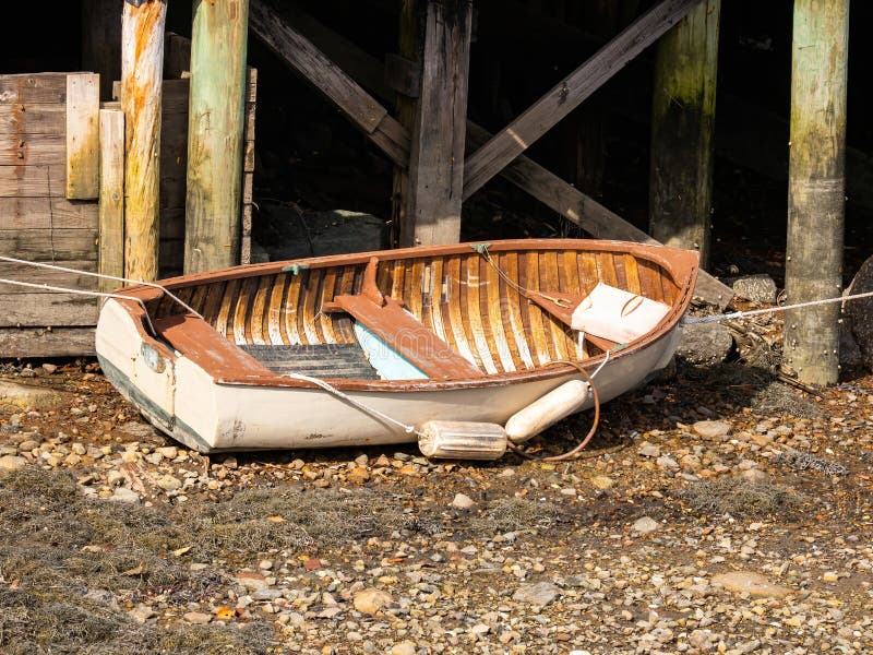 Rusty old boat on dry land stock photo. Image of natural - 174562416