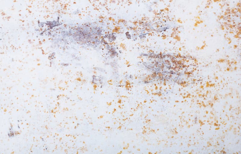 White Rusted Metal Texture