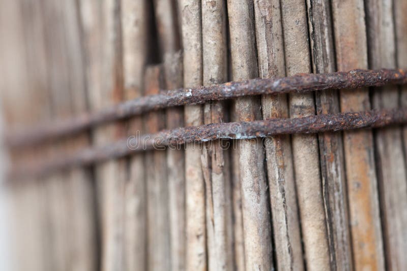 Rusty wire stock image. Image of surface, handmade, broom - 39837379