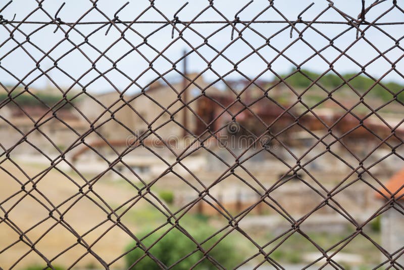 Rusty wire mesh stock image. Image of metal, wire, silver - 91975771