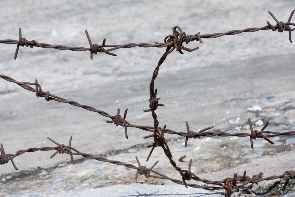 Rusty Wire stock image. Image of protection, rusted, metal - 57694563