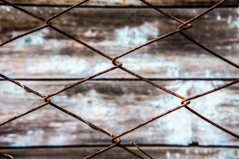 Rusty Wire Netting stock image. Image of backdrop, closeup - 148500121