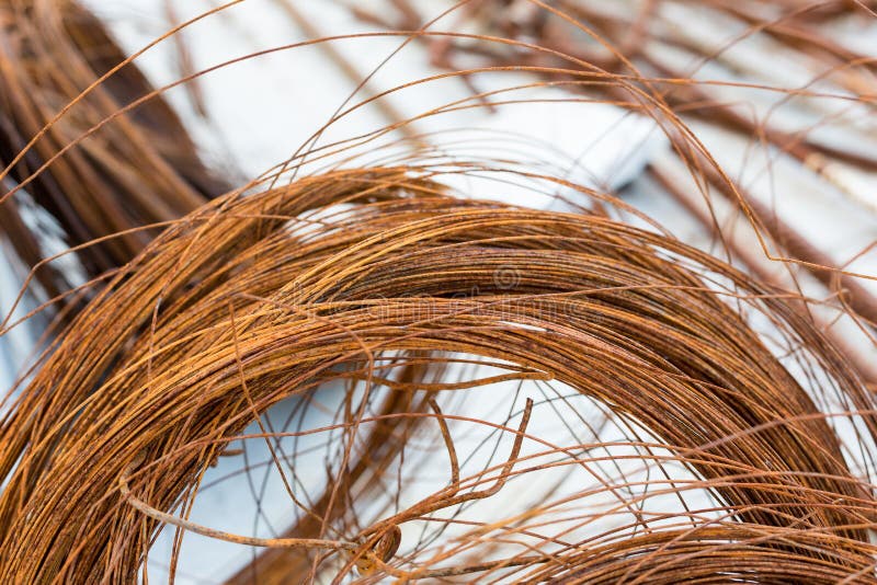 Rusty wire stock photo. Image of texture, background - 59821402