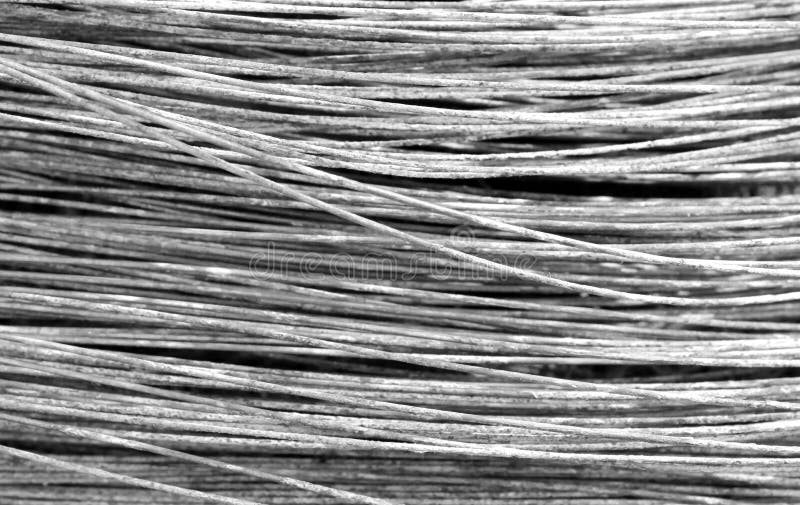 Rusty Wire. White Texture of Old Metal Coil Stock Photo - Image of ...
