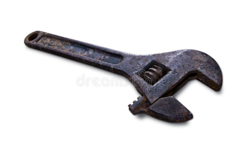 Rusty wrench stock image. Image of iron, steel, equipment - 229427715