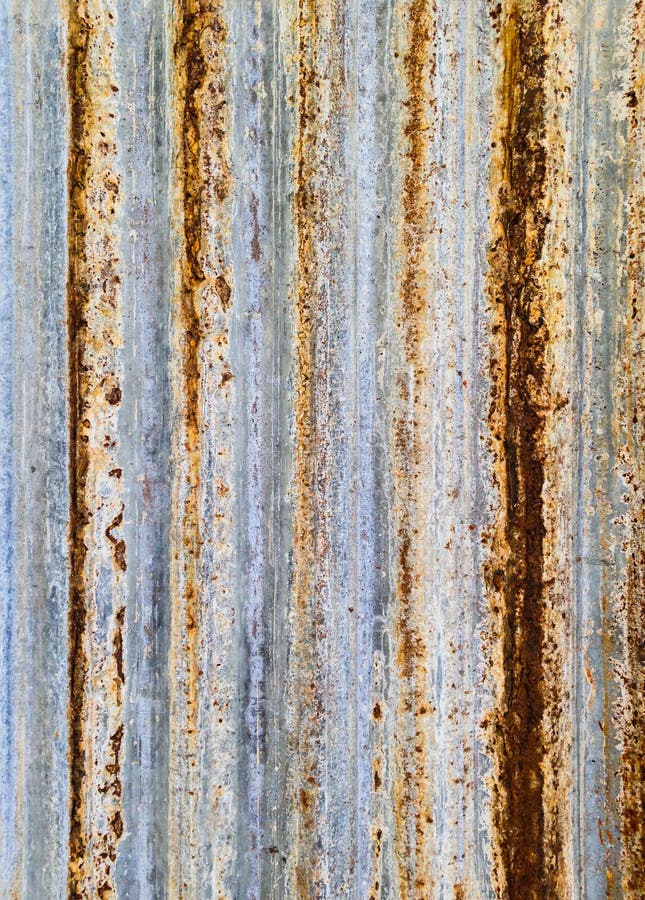 Rusty Zinc As Abstracted Background Stock Image - Image of industry ...