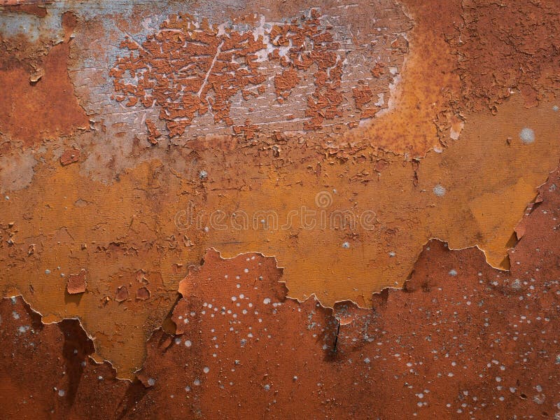 Rusty Zinc Metal for Background. Stock Image - Image of detail, pattern ...