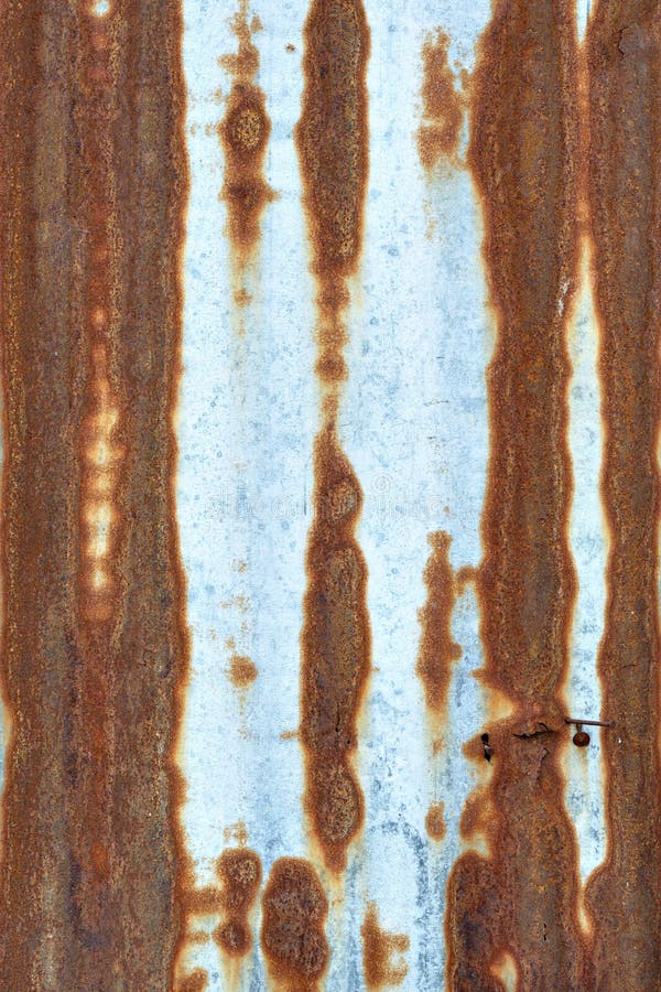 Rusty zinc metal plate stock image. Image of architecture - 19440873