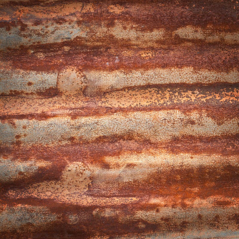 Rusty on zinc metal stock image. Image of pattern, aluminum - 31853705