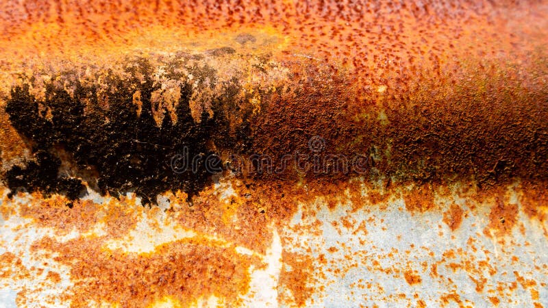 Rusty Zinc Texture As a Background Stock Image - Image of brush ...