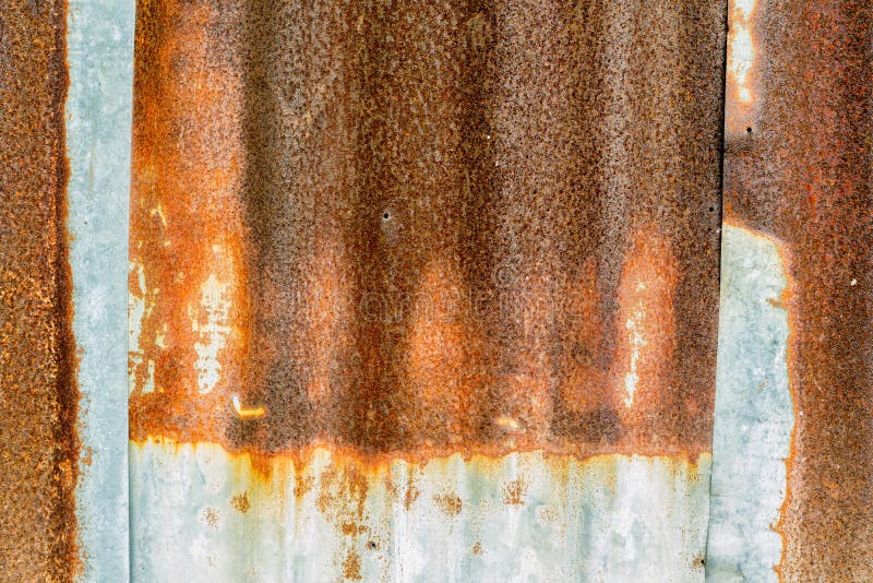 Rusty zinc stock image. Image of material, textured, metal - 59307241