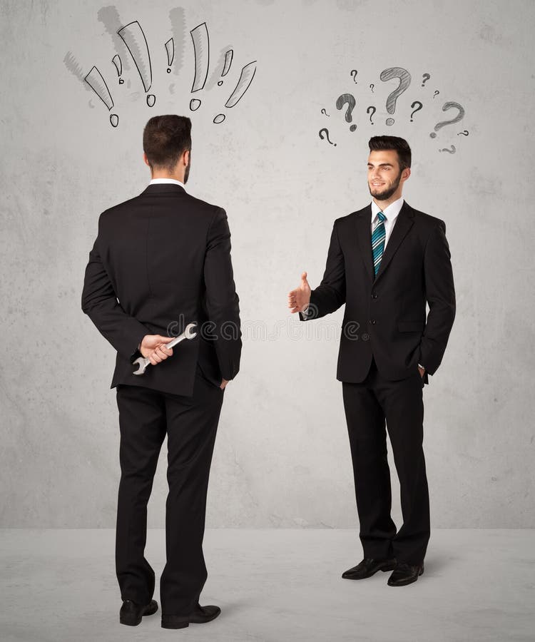 Ruthless Business Handshake Stock Image - Image of cruel, mark: 57628771