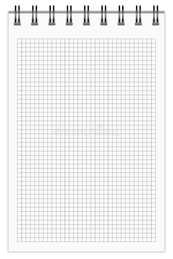 Rutigt paper ark fotografering för bildbyråer. Bild av teckning - 15336445