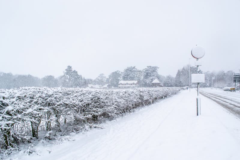Rutland Countryside on a Snowy Day Stock Image - Image of rutland ...