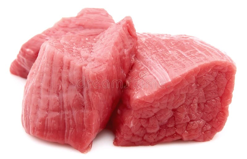Rauw vlees stock foto. Image of hartelijk, biefstuk, grotendeels - 18448808