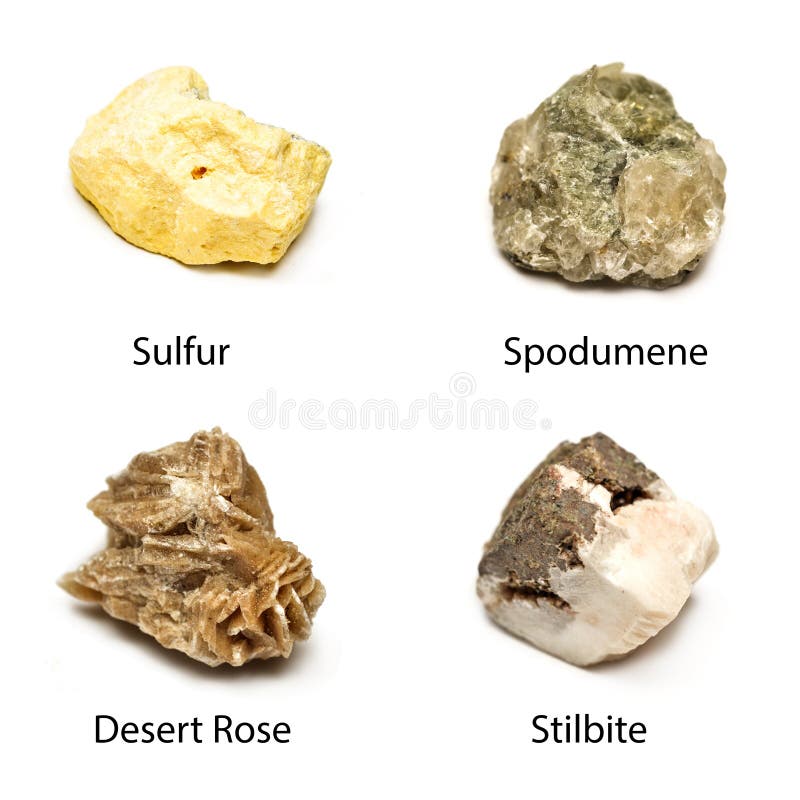 Ruwe mineralen stock afbeelding. Image of lichten, mineraal - 28498895
