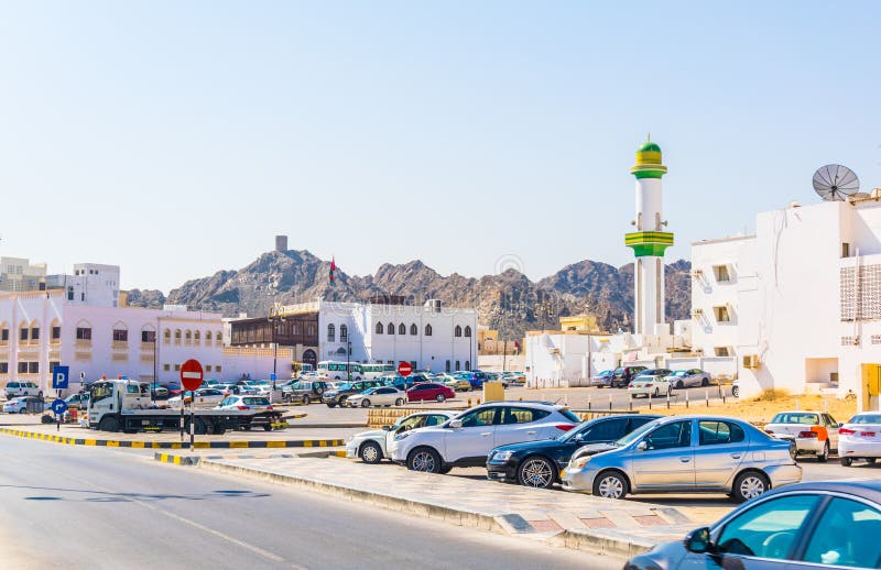 Ruwi, the Commercial District of Muscat, Oman Editorial Image - Image ...