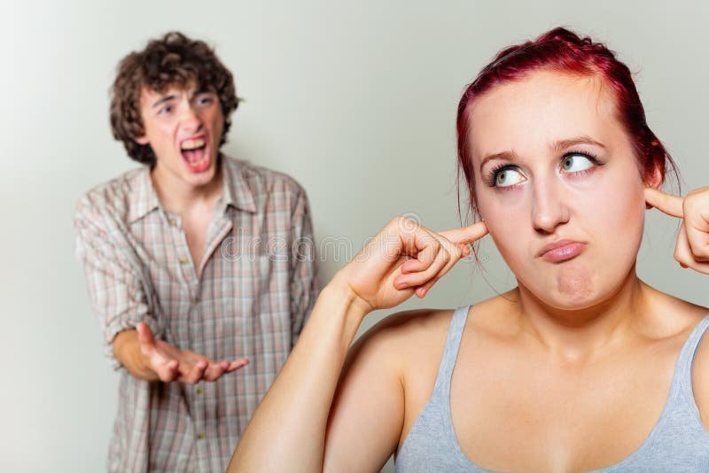 Ruzie stock foto. Image of uitdrukking, echtelijk, schuld - 26154592