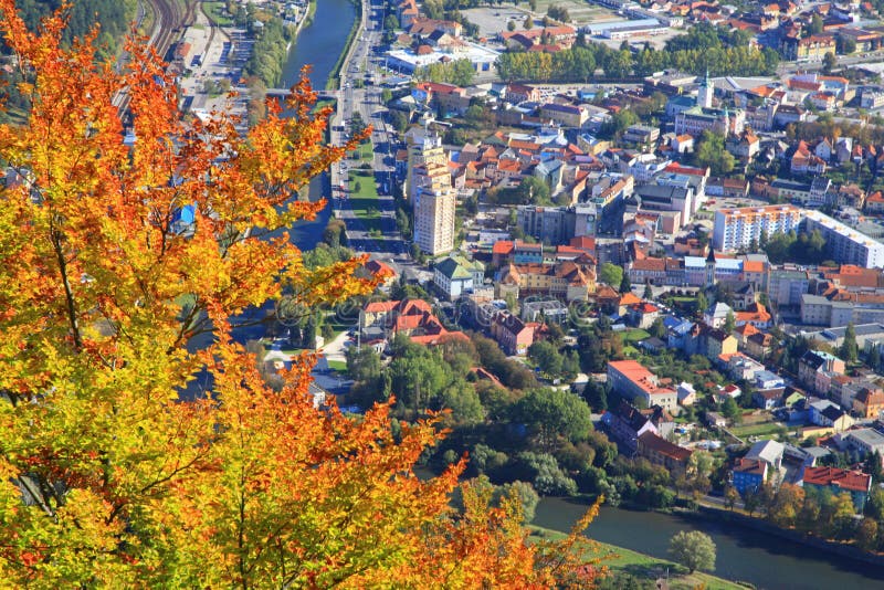 Ruzomberok from Hill Cebrat, Slovakia Stock Photo - Image of landscape ...